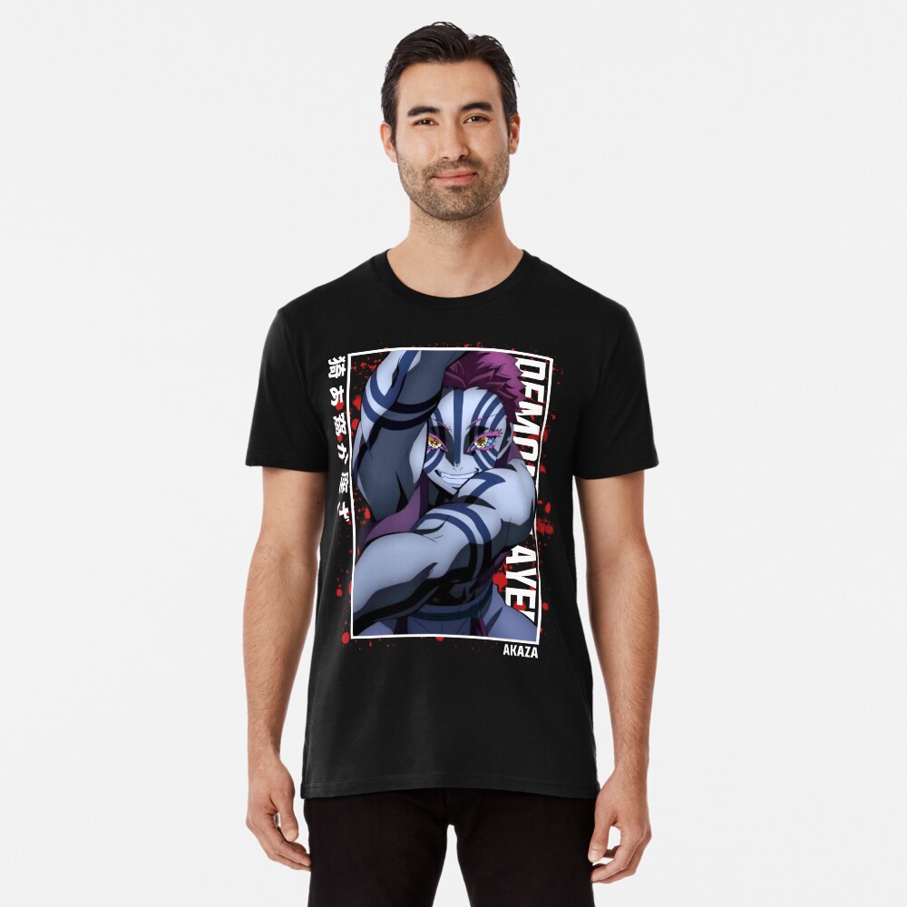 "Demon Slayer - Akaza" Sticker for Sale by teresarego | Redbubble