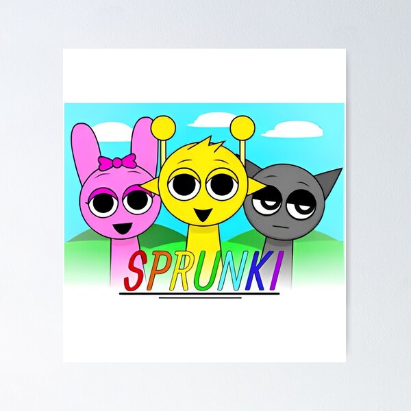 "Incredibox Sprunki" Poster for Sale by designyoub | Redbubble