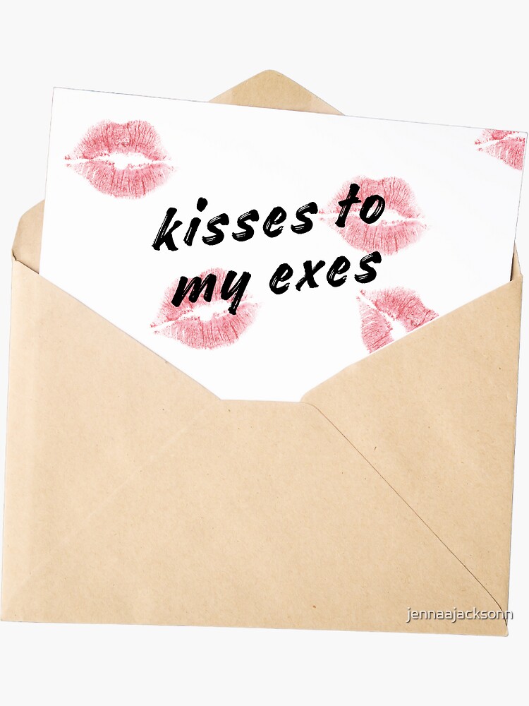"Tate McRae - Kisses to My Exes" Sticker for Sale by jennaajacksonn ...