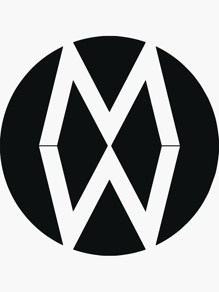 "MW Logo" Sticker for Sale by Jacqostermann | Redbubble