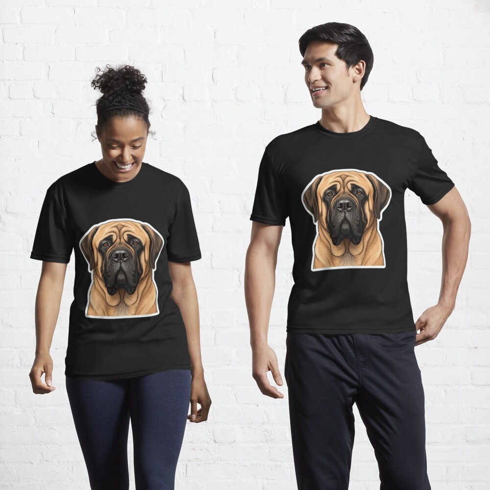 "Majestic Mastiff" Sticker for Sale by StickersRyous | Redbubble