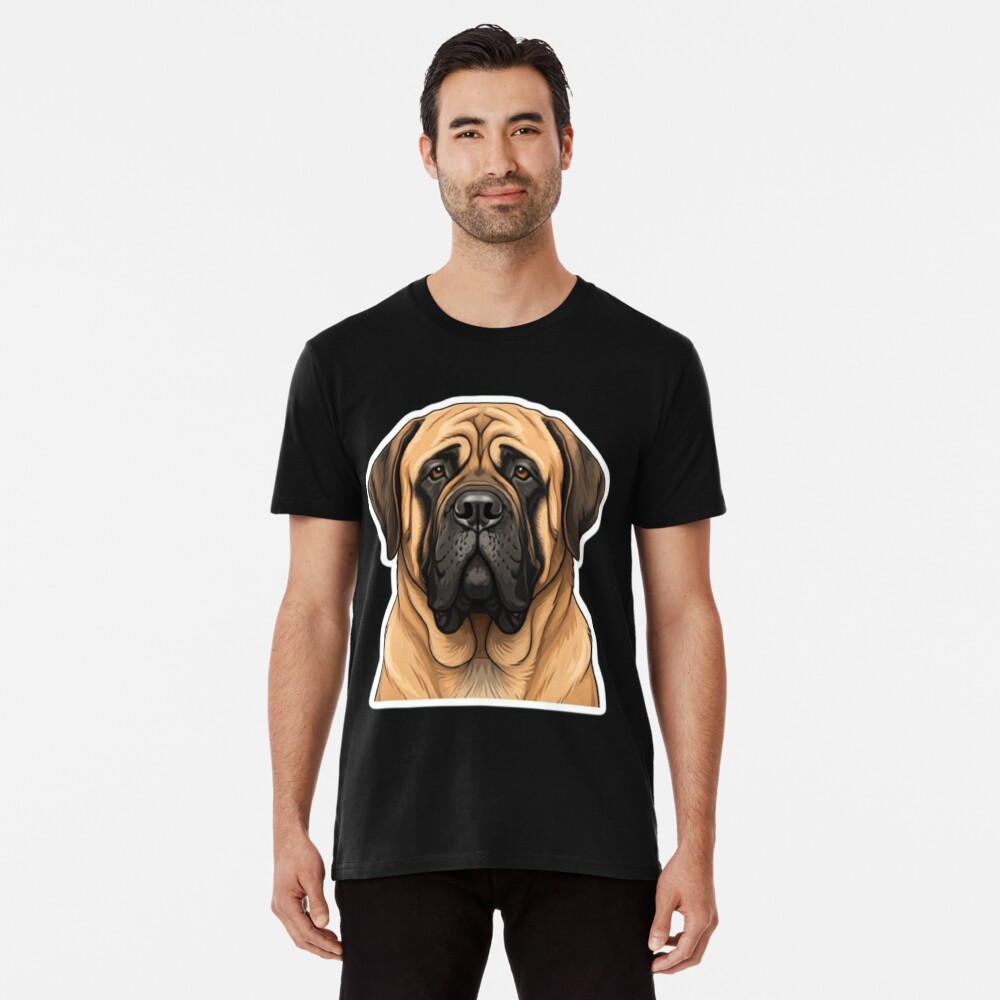 "Majestic Mastiff" Sticker for Sale by StickersRyous | Redbubble