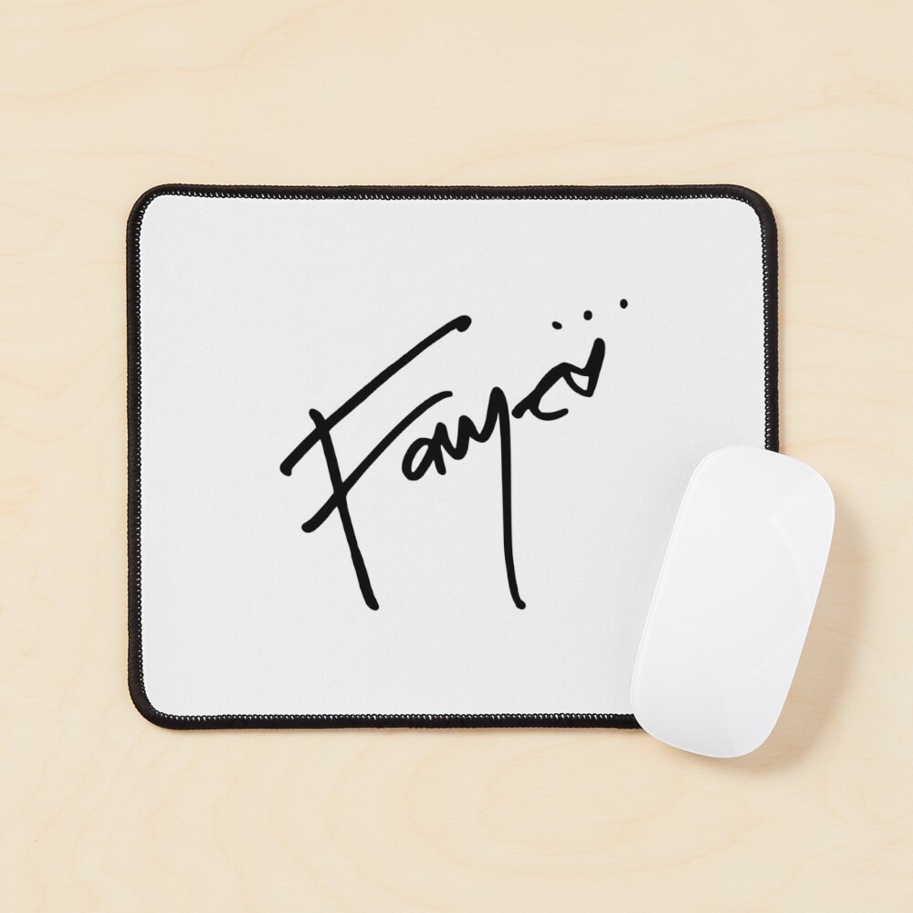 "Faye Peraya Malisorn Signature Autograph - Black | Thai GL Blank the ...