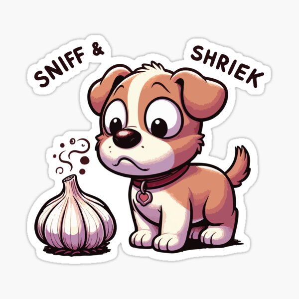 " Anti Garlic! I Hate Garlic Sticker" Sticker for Sale by Touch + Tone ...