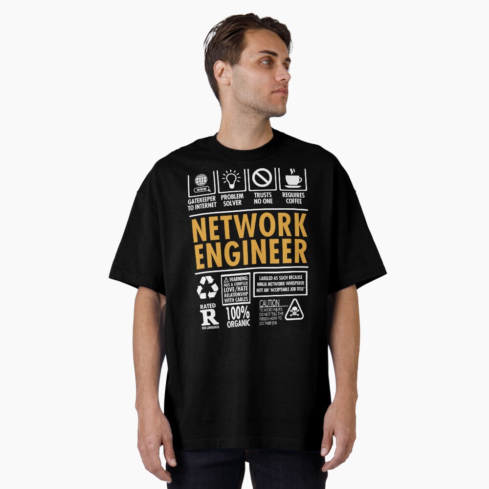 "Network Engineer Gatekeeper of the Internet Funny" Sticker for Sale by ...