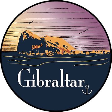 "Gibraltar vintage" Sticker for Sale by joeparis | Redbubble