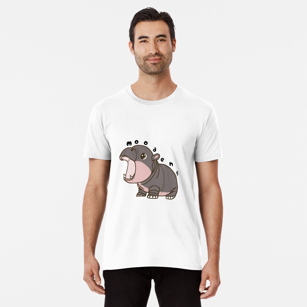 "Moodeng" Sticker for Sale by Narawadeesyed | Redbubble