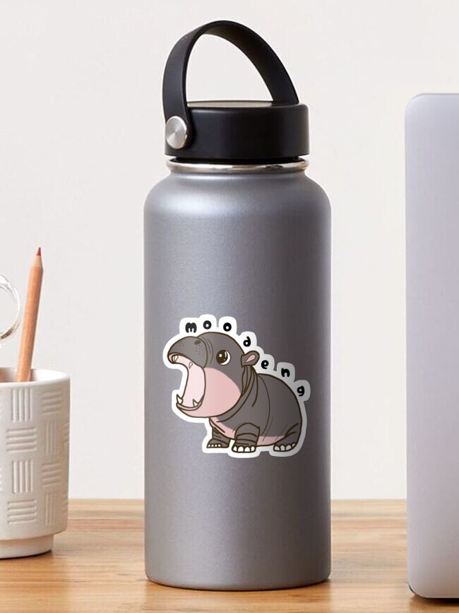 "Moodeng" Sticker for Sale by Narawadeesyed | Redbubble