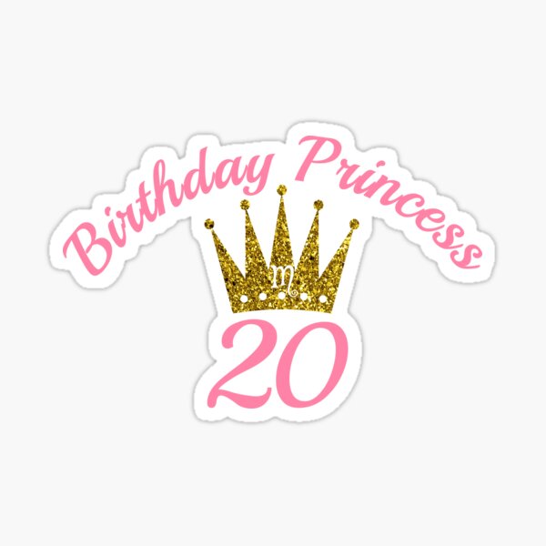 20th Birthday Stickers | Redbubble