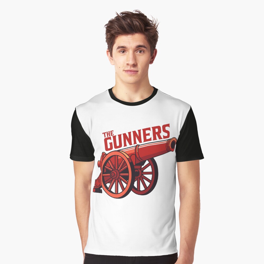 "Gunners" Sticker for Sale by On Target Sports | Redbubble