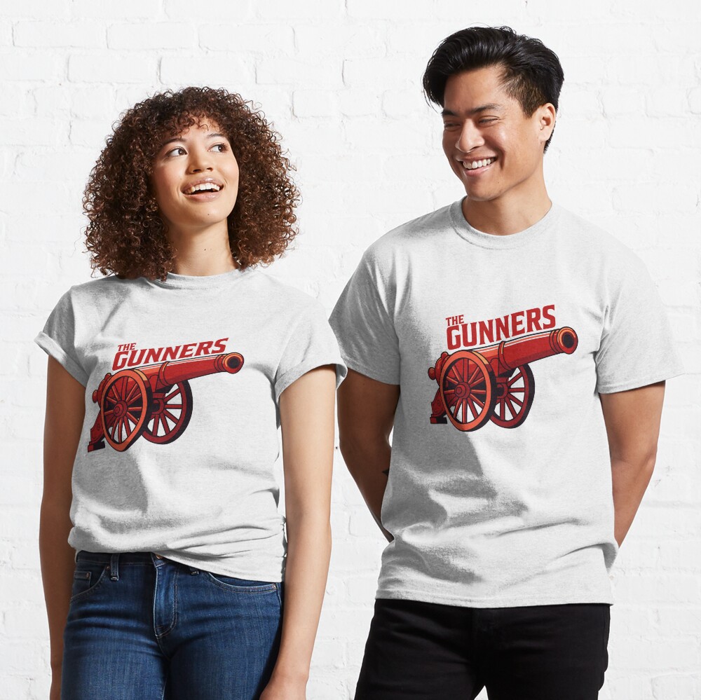 "Gunners" Sticker for Sale by On Target Sports | Redbubble