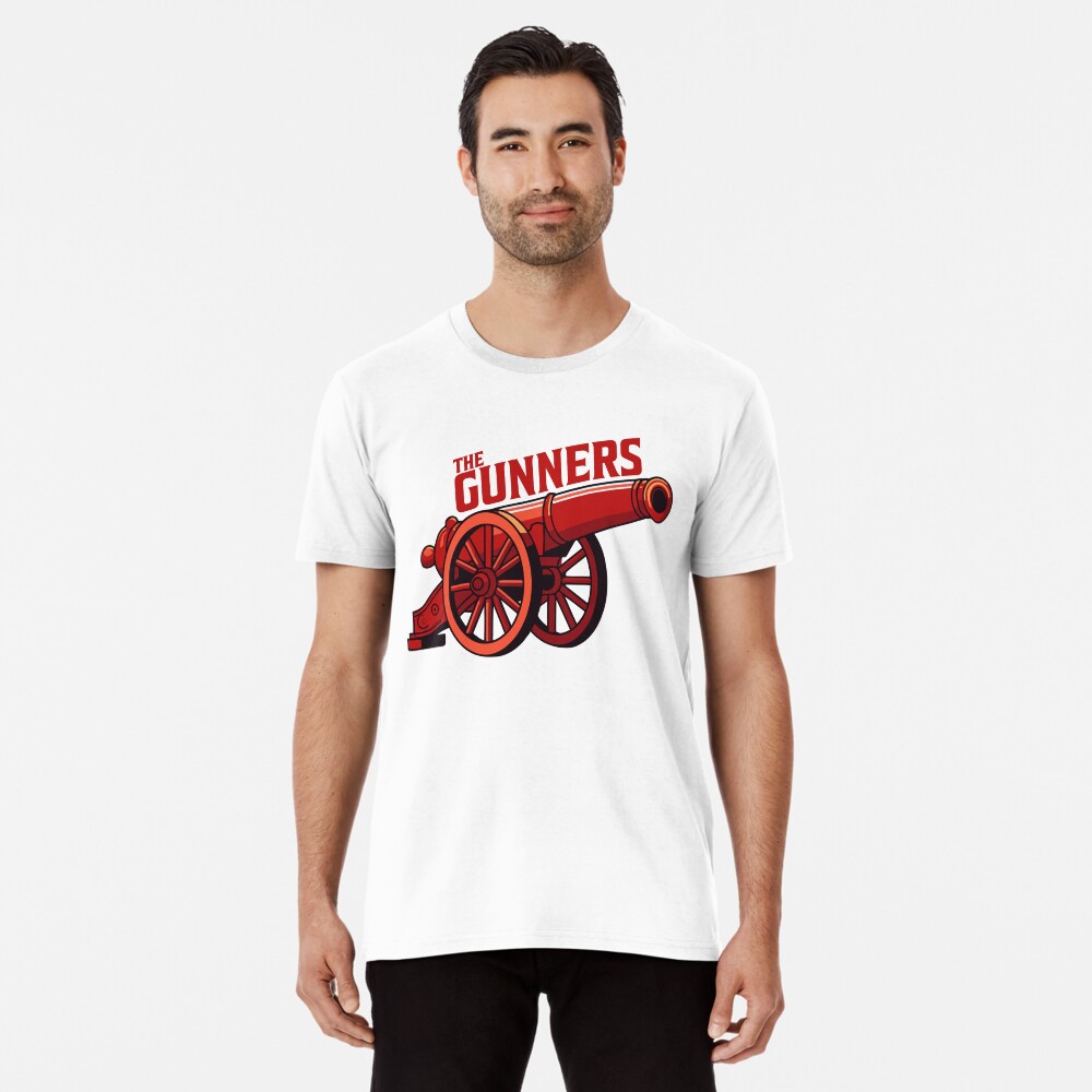 "Gunners" Sticker for Sale by On Target Sports | Redbubble