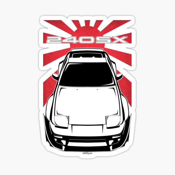"240SX SE First gen S13 1989-1994 Body kit" Sticker for Sale by ...