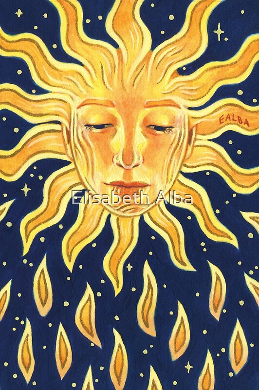 "The Sun" by Elisabeth Alba | Redbubble