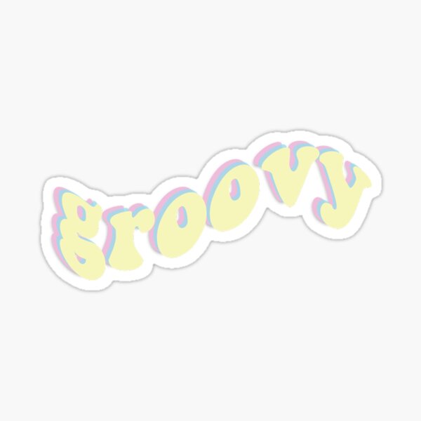 Groovy Stickers | Redbubble