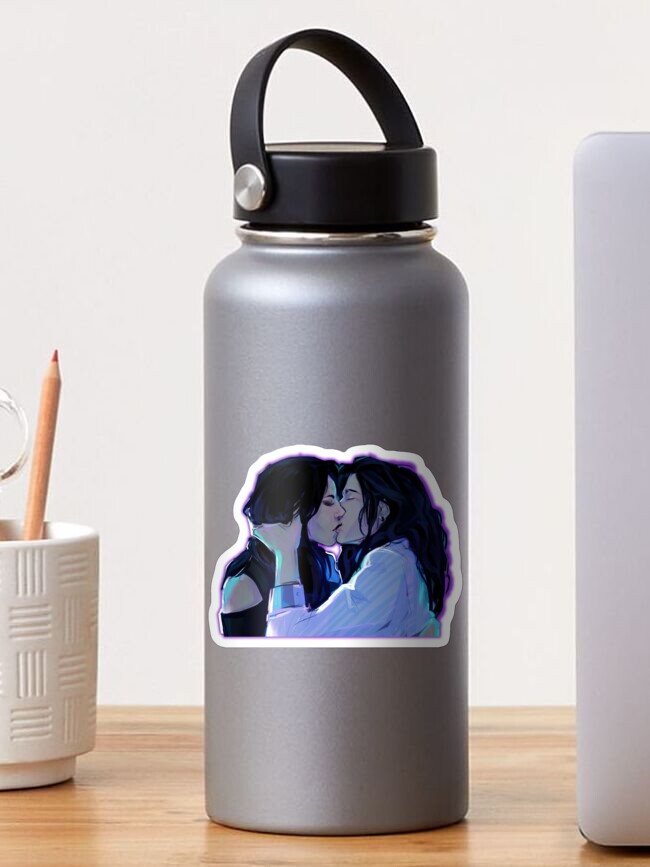 "Kissing Agathario" Sticker for Sale by AtanacioBridget | Redbubble