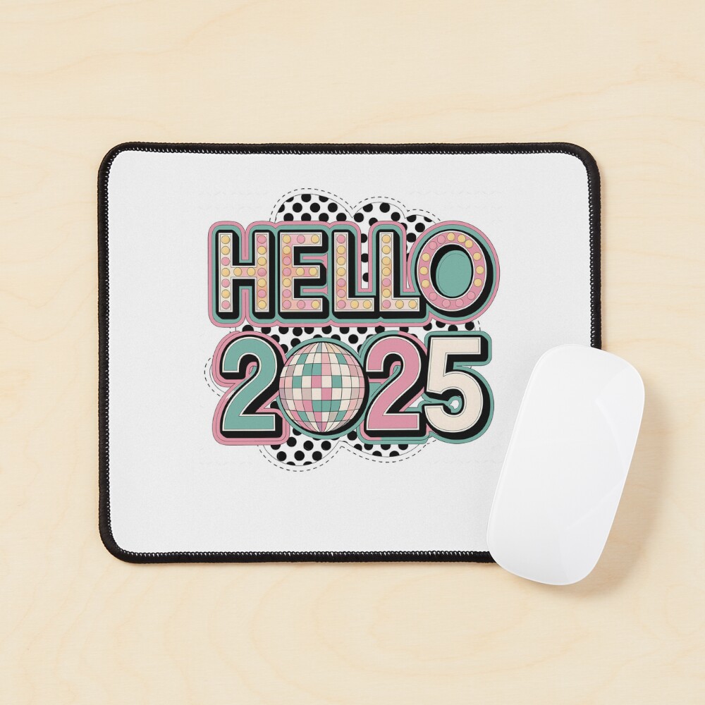 "Hello 2025, Retro Happy New Year 2025" Sticker for Sale by ...