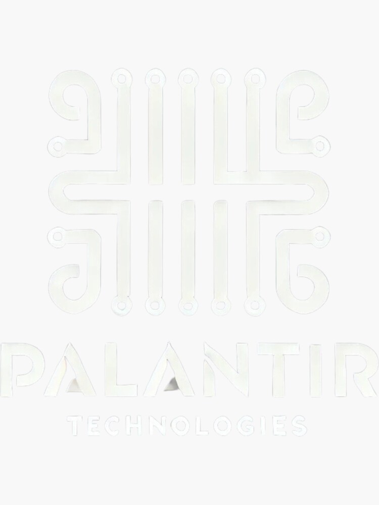 "Palantir stock" Sticker for Sale by TEEJAMBOREE | Redbubble