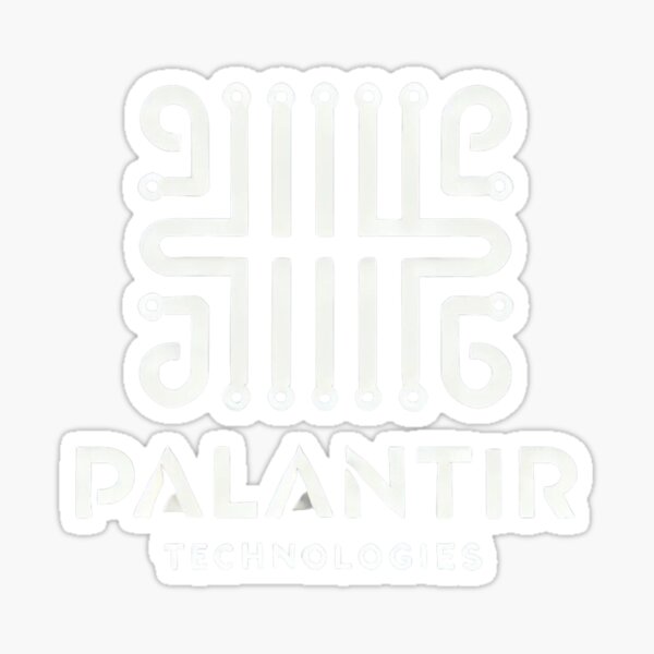 "Palantir stock" Sticker for Sale by TEEJAMBOREE | Redbubble