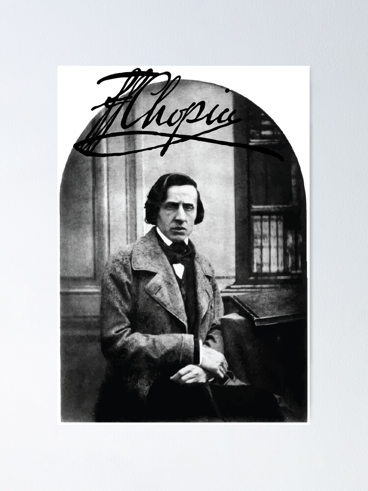 "Frederic Chopin - klassische Musik" Poster von opngoo | Redbubble