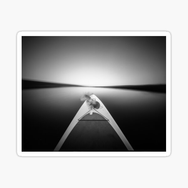 "My dog on the front of my SUP - Pinhole photo" Sticker for Sale by ...