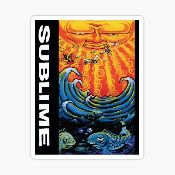 Sublime Sun Sticker Sublime Sun Stickers For Sale | Redbubble