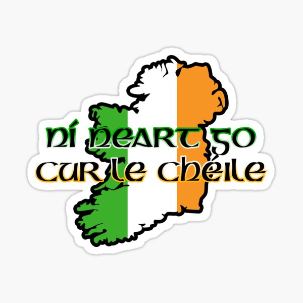 "Ireland. There is no unity without strength" Sticker for Sale by ...