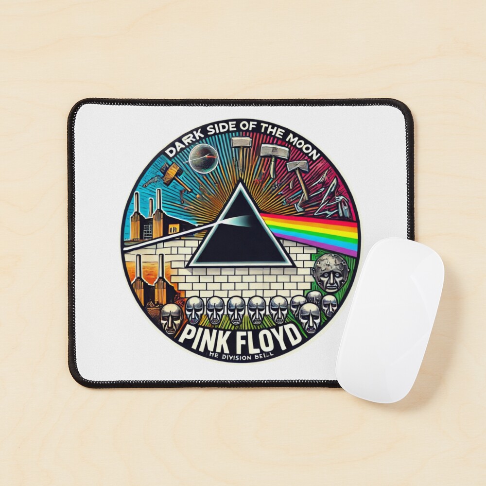 "Pink Floyd" Sticker by littlestarsart | Redbubble