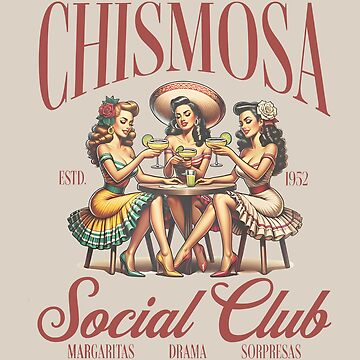 "Chismosa Latina Social Club Graphic, Chisme DIY Craft Mexican Woman ...
