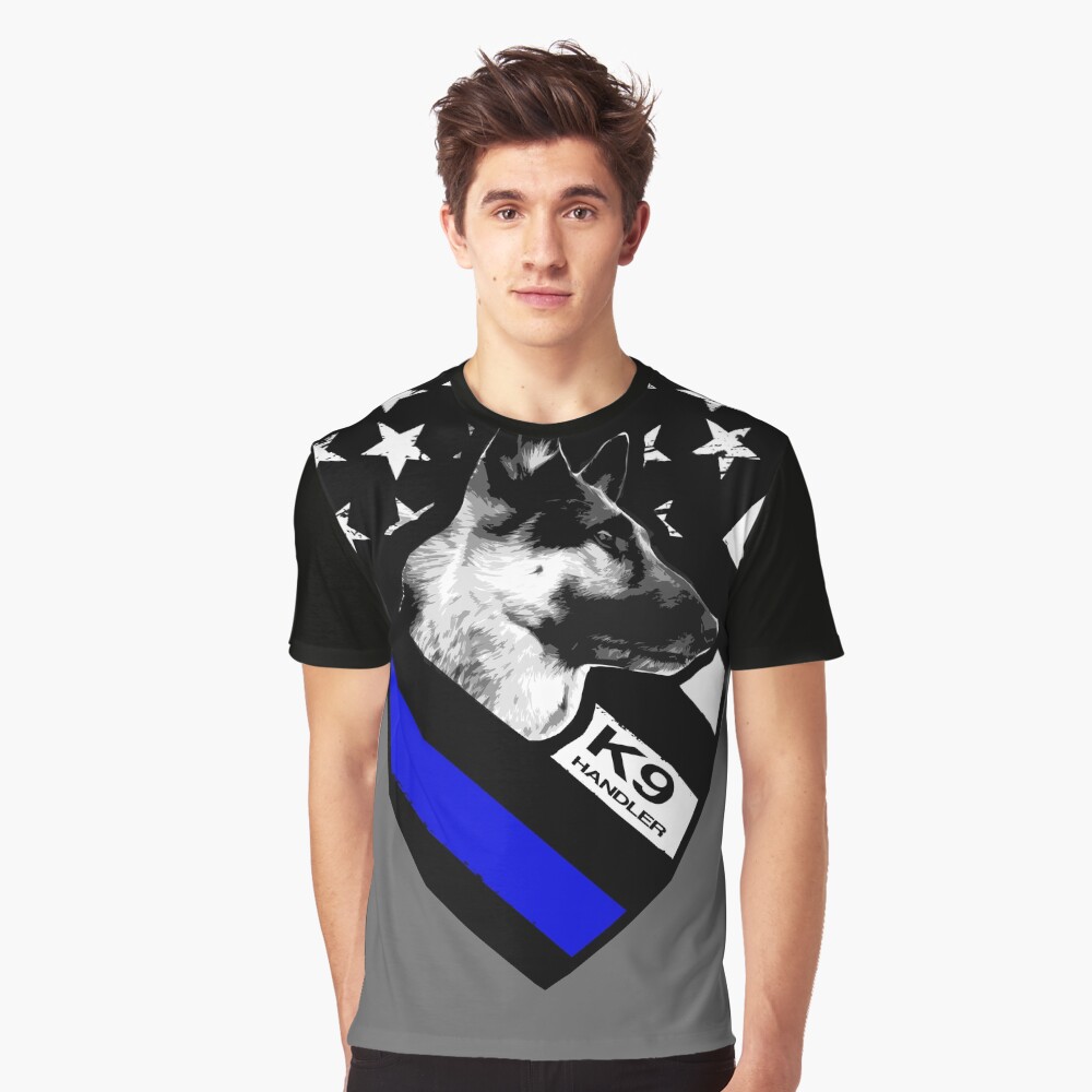 "K-9 Handler Police shield crest" Sticker for Sale by polygrafix ...