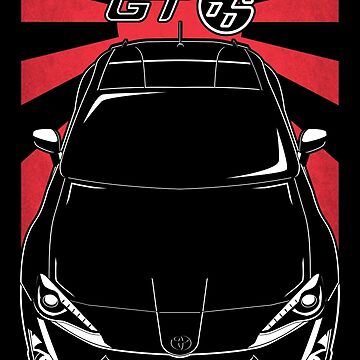"GT86" Sticker for Sale by EuroLegends | Redbubble