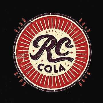 "Retro RC Cola Vintage Logo " Sticker for Sale by neildoch | Redbubble