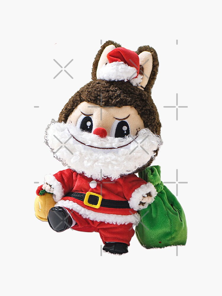 "Labubu - Santa Claus - Christmas - Popmart" Sticker for Sale by ...