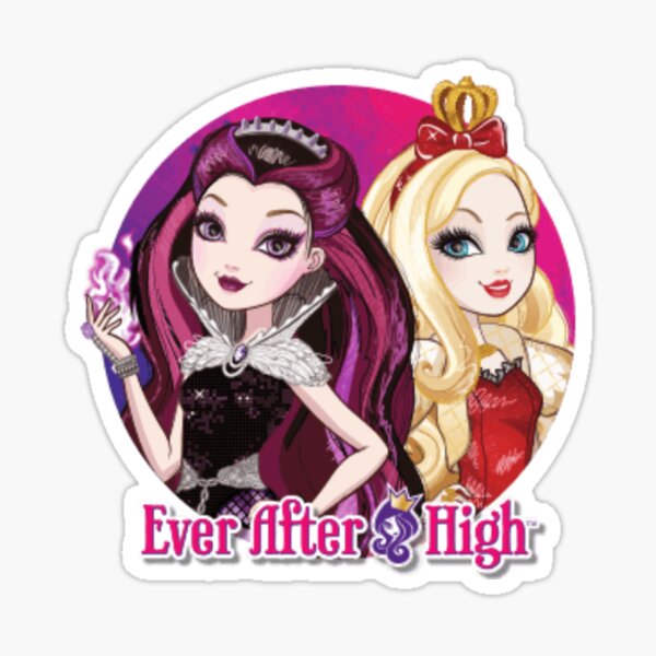 "Ever After High - Apple White and Raven Queen" Sticker for Sale by ...