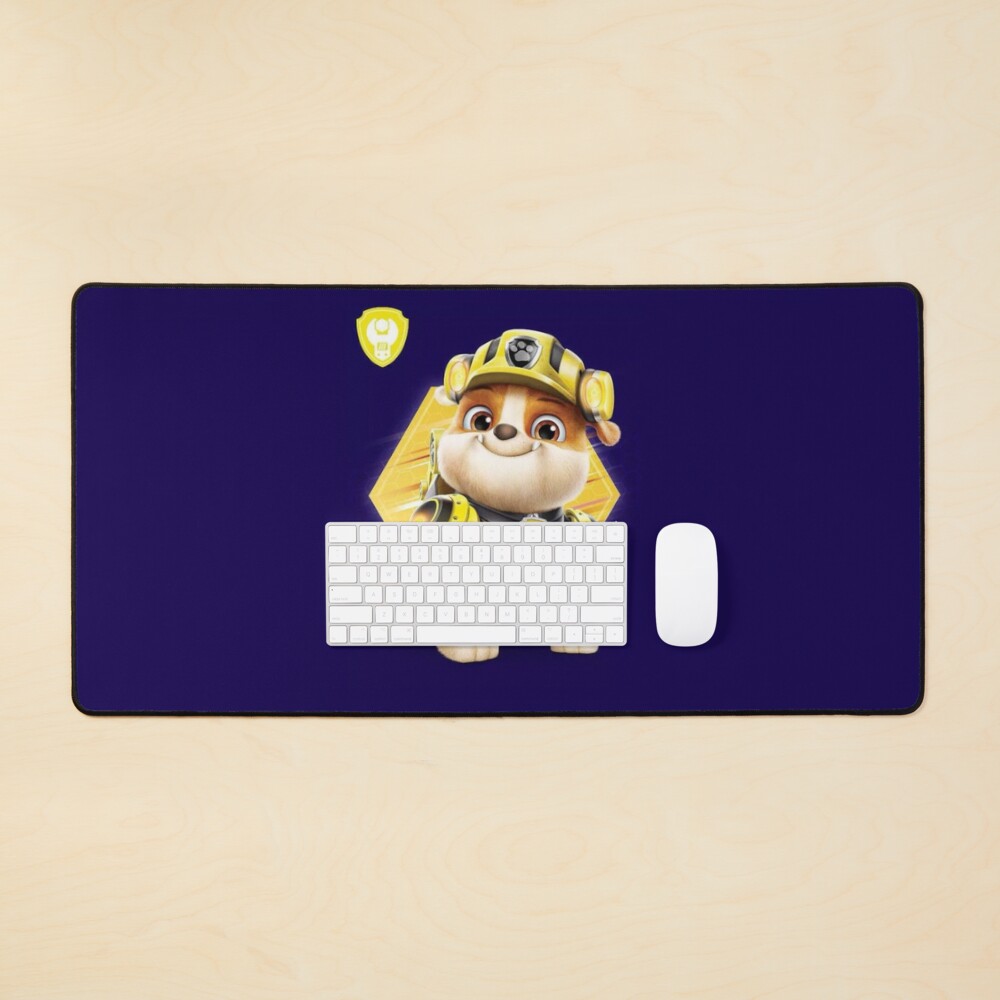 "Paw Patrol Rubble Character Mighty Rubble in suit" Sticker for Sale by ...