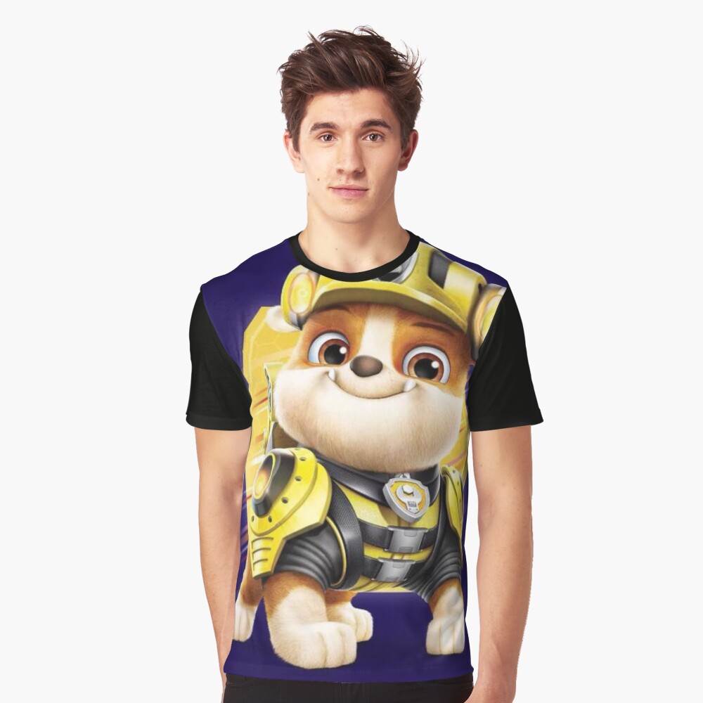 "Paw Patrol Rubble Character Mighty Rubble in suit" Poster for Sale by ...