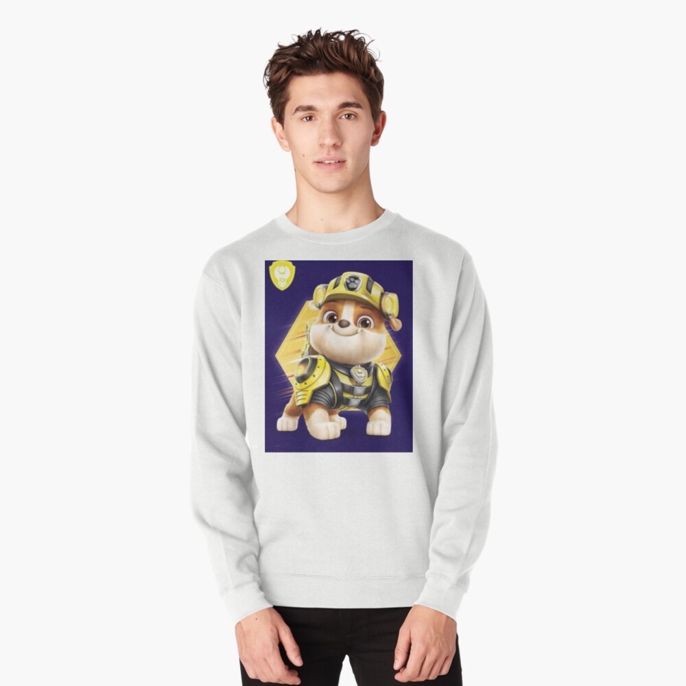 "Paw Patrol Rubble Character Mighty Rubble in suit" Sticker for Sale by ...