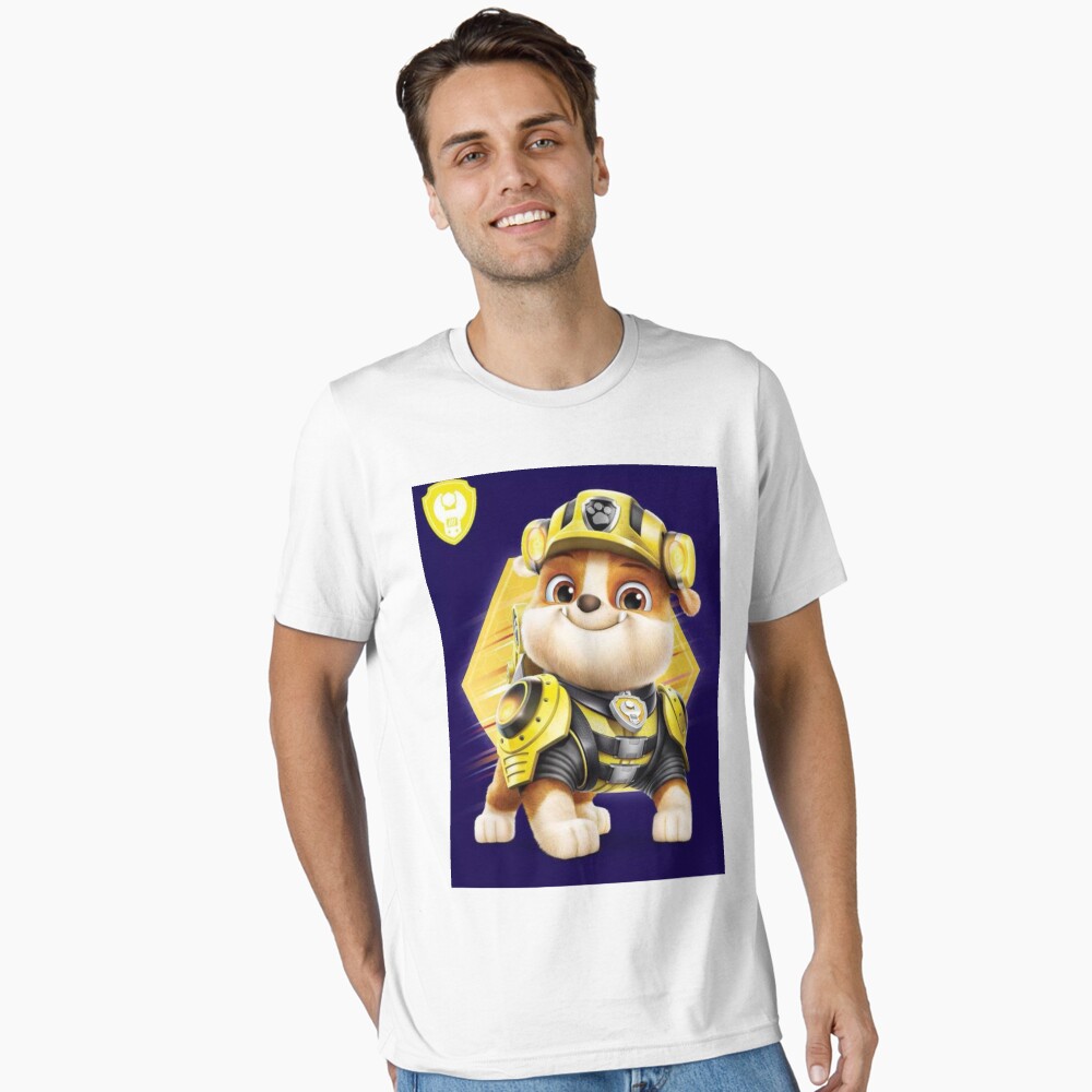 "Paw Patrol Rubble Character Mighty Rubble in suit" Sticker for Sale by ...