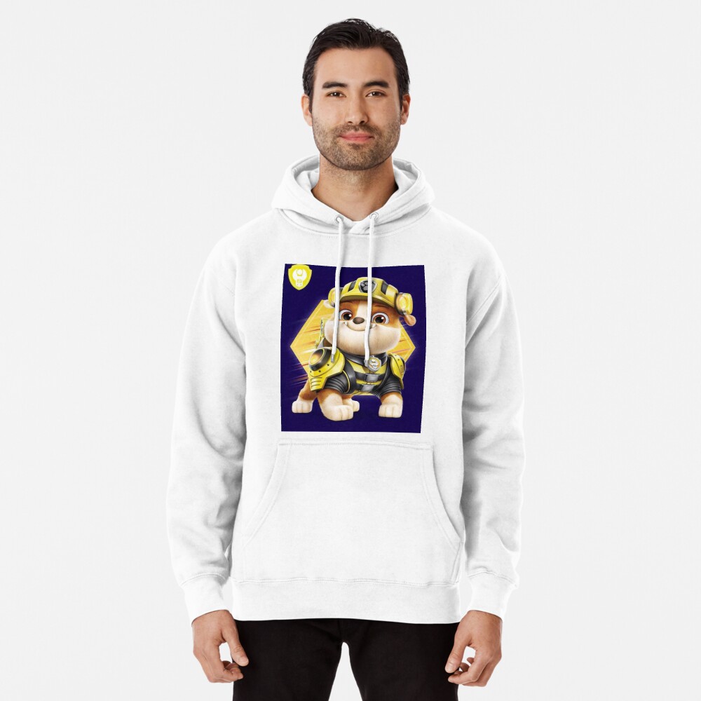 "Paw Patrol Rubble Character Mighty Rubble in suit" Sticker for Sale by ...