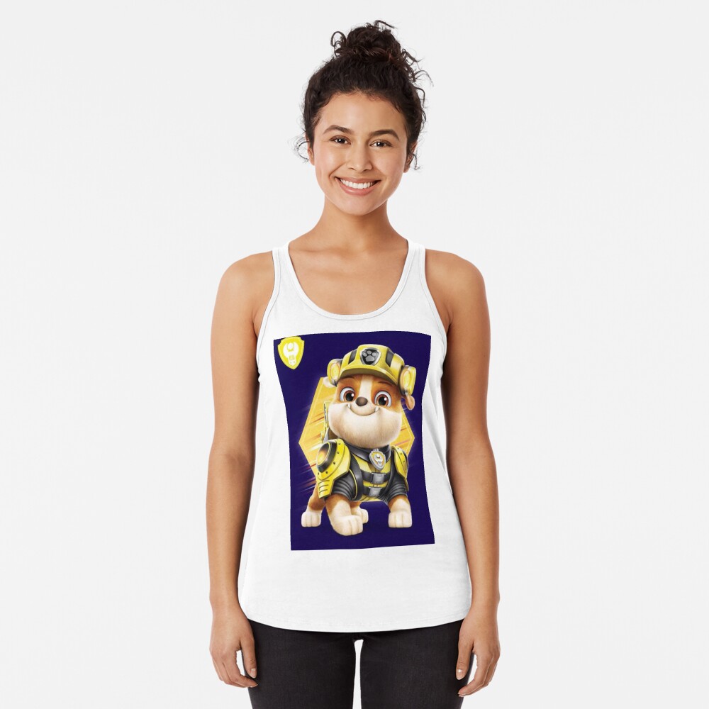 "Paw Patrol Rubble Character Mighty Rubble in suit" Sticker for Sale by ...