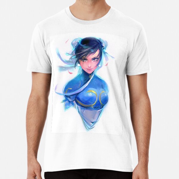 "Chun li logo digital art design" T-shirt by bluefish00 | Redbubble