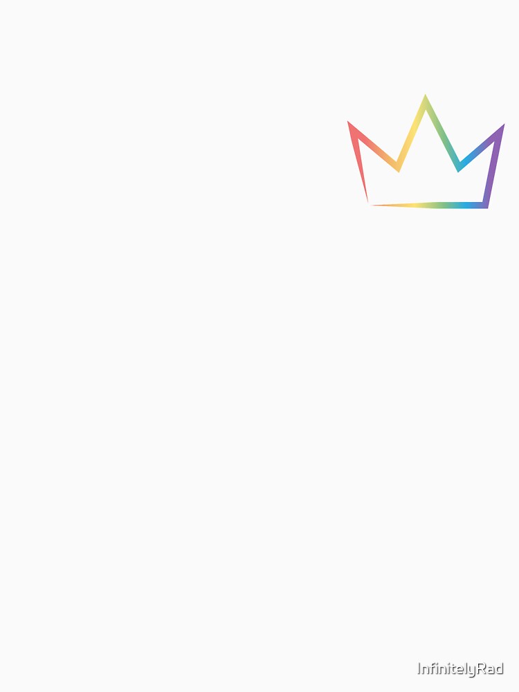 "Queer Crown Realness" T-shirt by InfinitelyRad | Redbubble