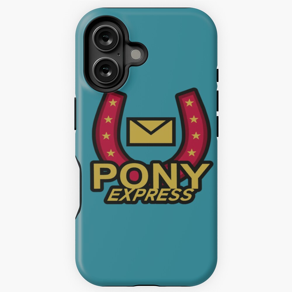 "Pony Express Mouthwashing logo " Sticker for Sale by Aphoticz | Redbubble