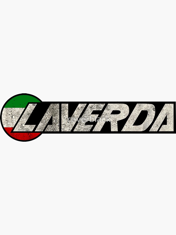 "Laverda Klassiker" Sticker von reverblack | Redbubble