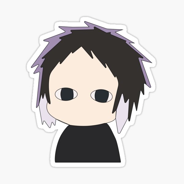 "Ryūnosuke Akutagawa Chibi" Sticker for Sale by LGBTowo | Redbubble