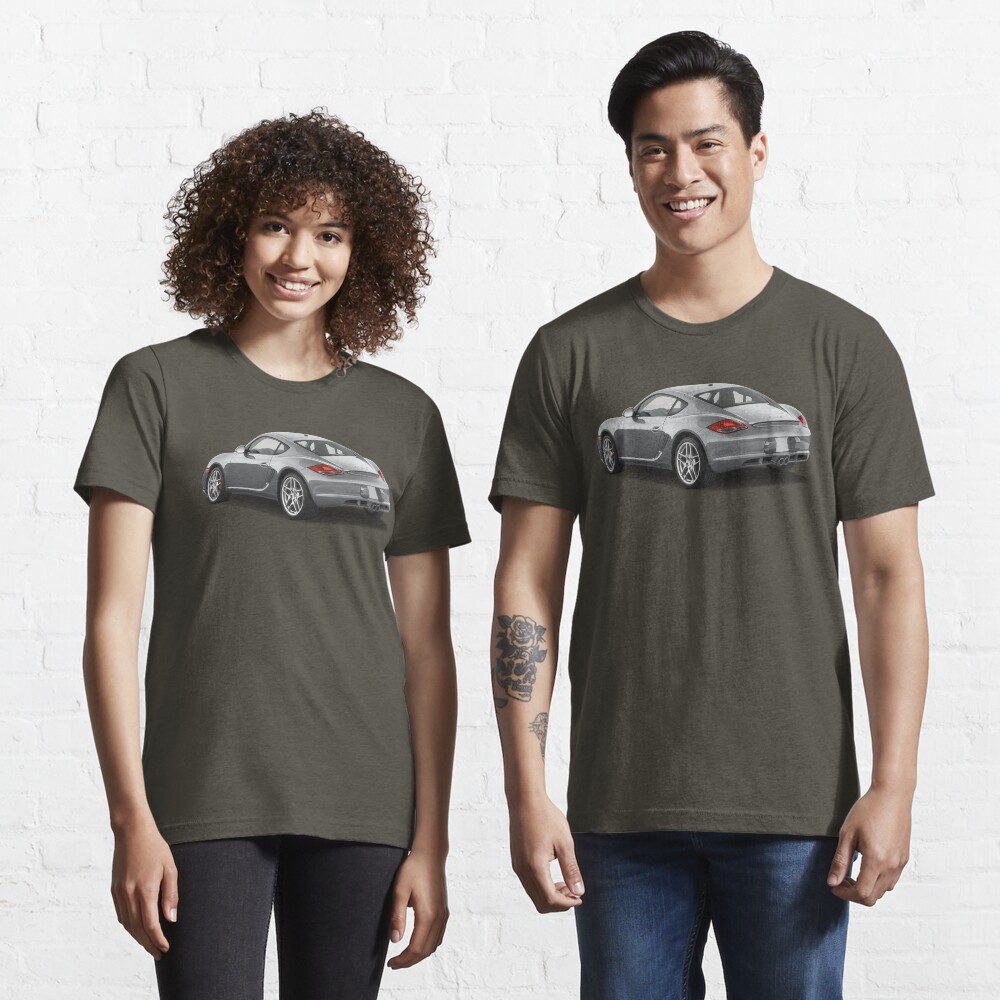 "Porsche Cayman Coupe" T-shirt for Sale by RevheadRevhead | Redbubble ...