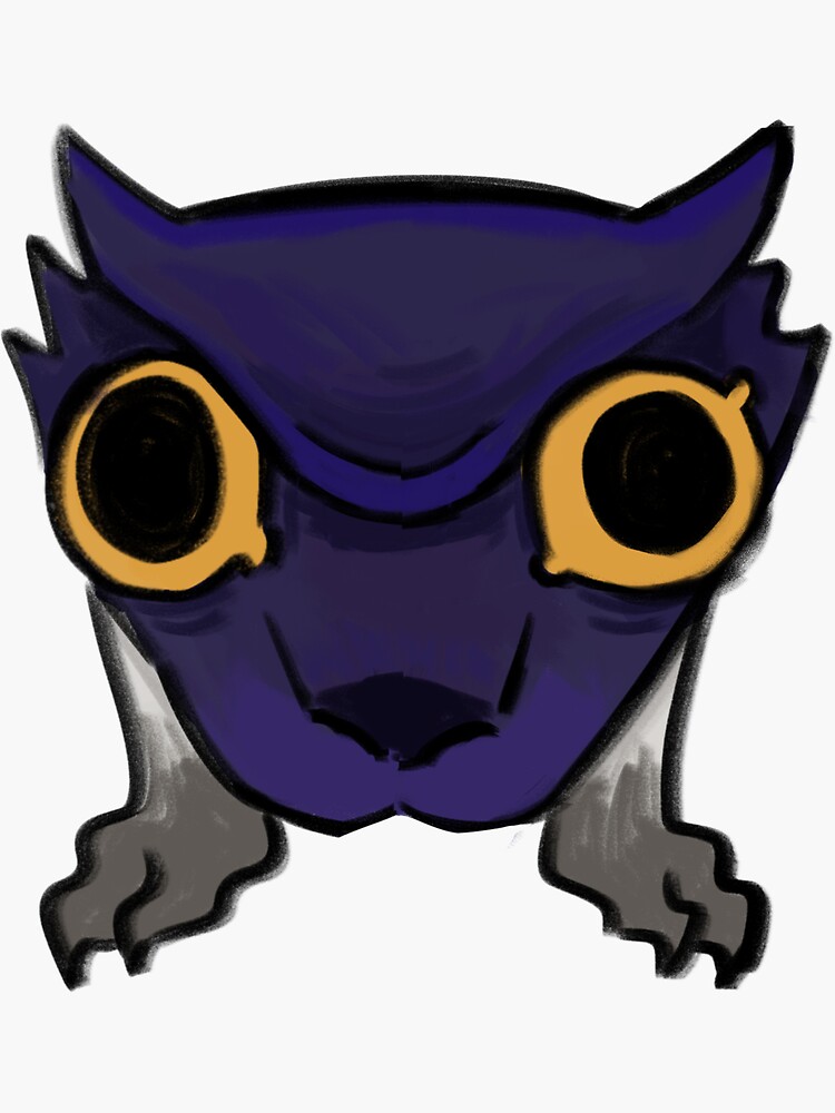 "Walleyed Wulg" Sticker for Sale by kirstin7 | Redbubble