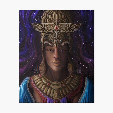 "Hathorisis | A High Priestess of Horus " Art Board Print by ...
