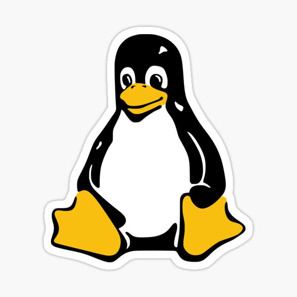 "Tux Mascot T-Shirt Penguin Linux Logo" Sticker by rainwater11 | Redbubble
