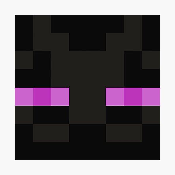 Cabeza De Enderman De Minecraft